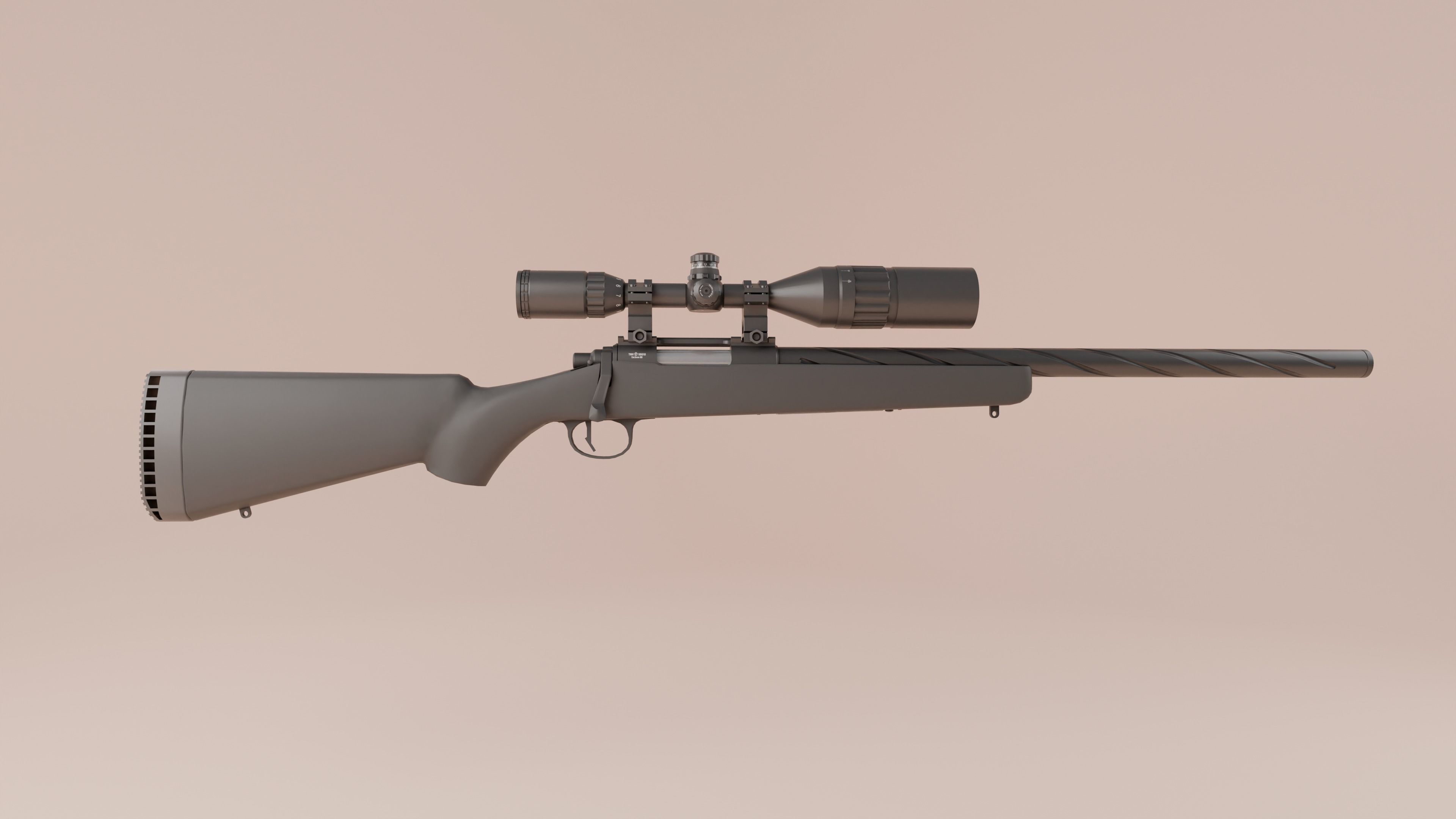 Airsoft Sniper Rifle SSG10 A1 3D model | CGTrader