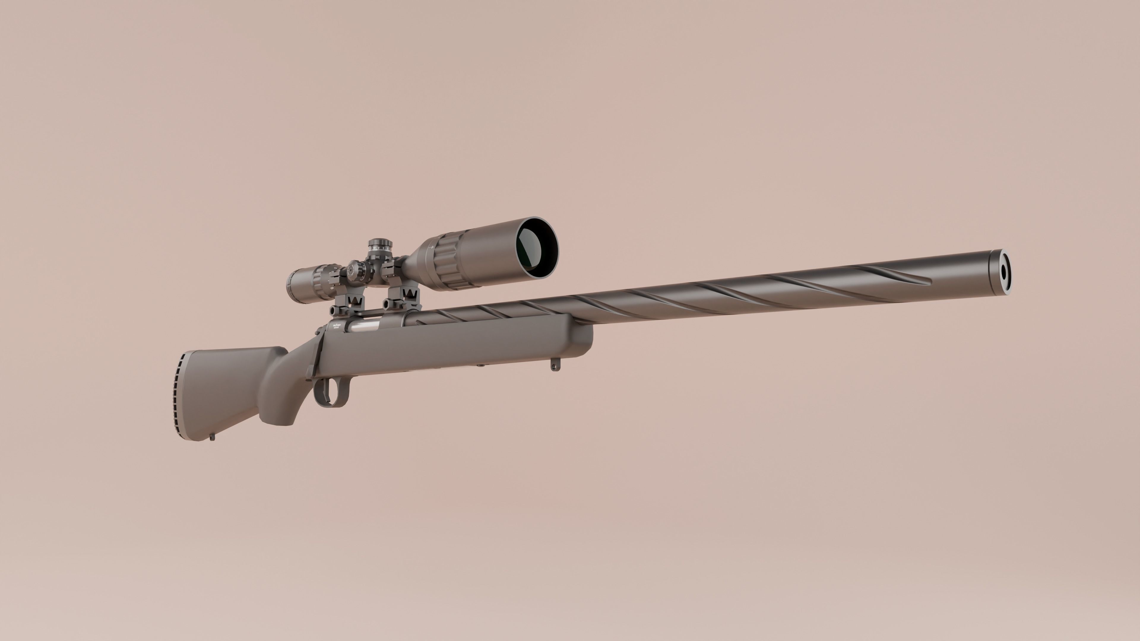 Airsoft Sniper Rifle SSG10 A1 3D model | CGTrader