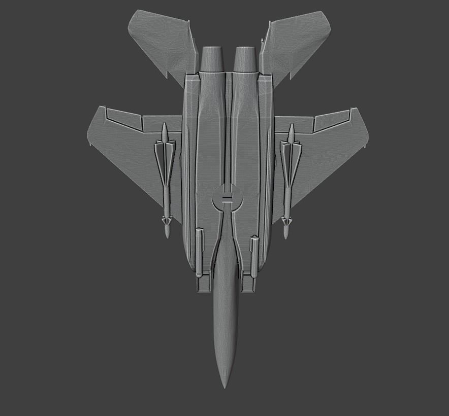 McDonnell Douglas F-15E 3D model 3D printable | CGTrader