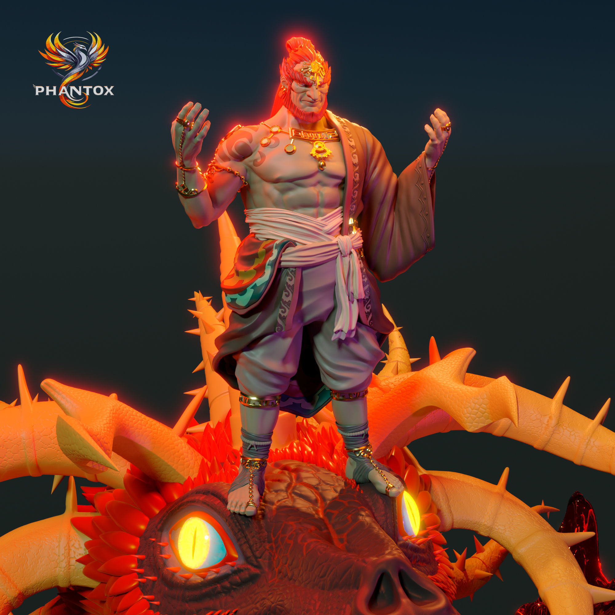 Ganondorf - Normal Version TOTK 3D model 3D printable | CGTrader