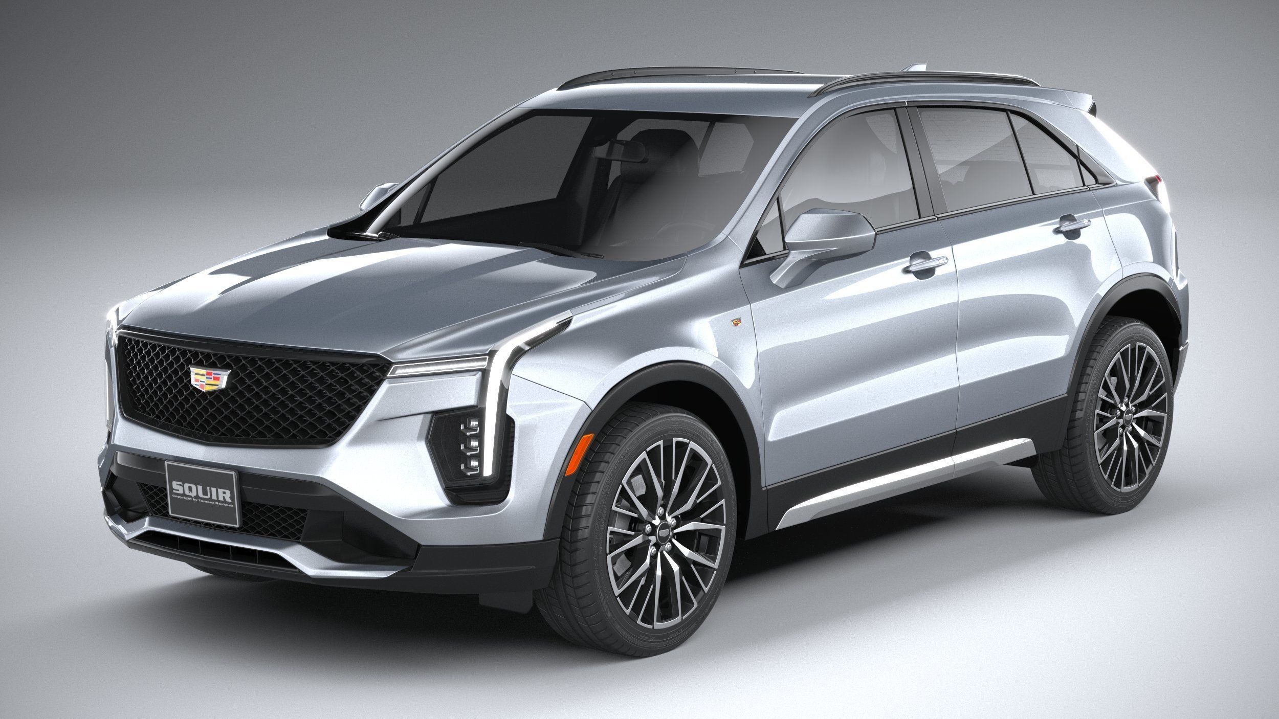 Cadillac XT4 CG 2024 3D model | CGTrader