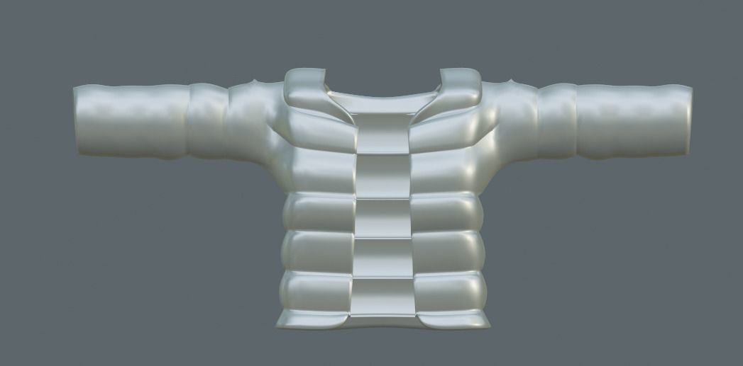 3d padding jacket by blender 3D model | CGTrader