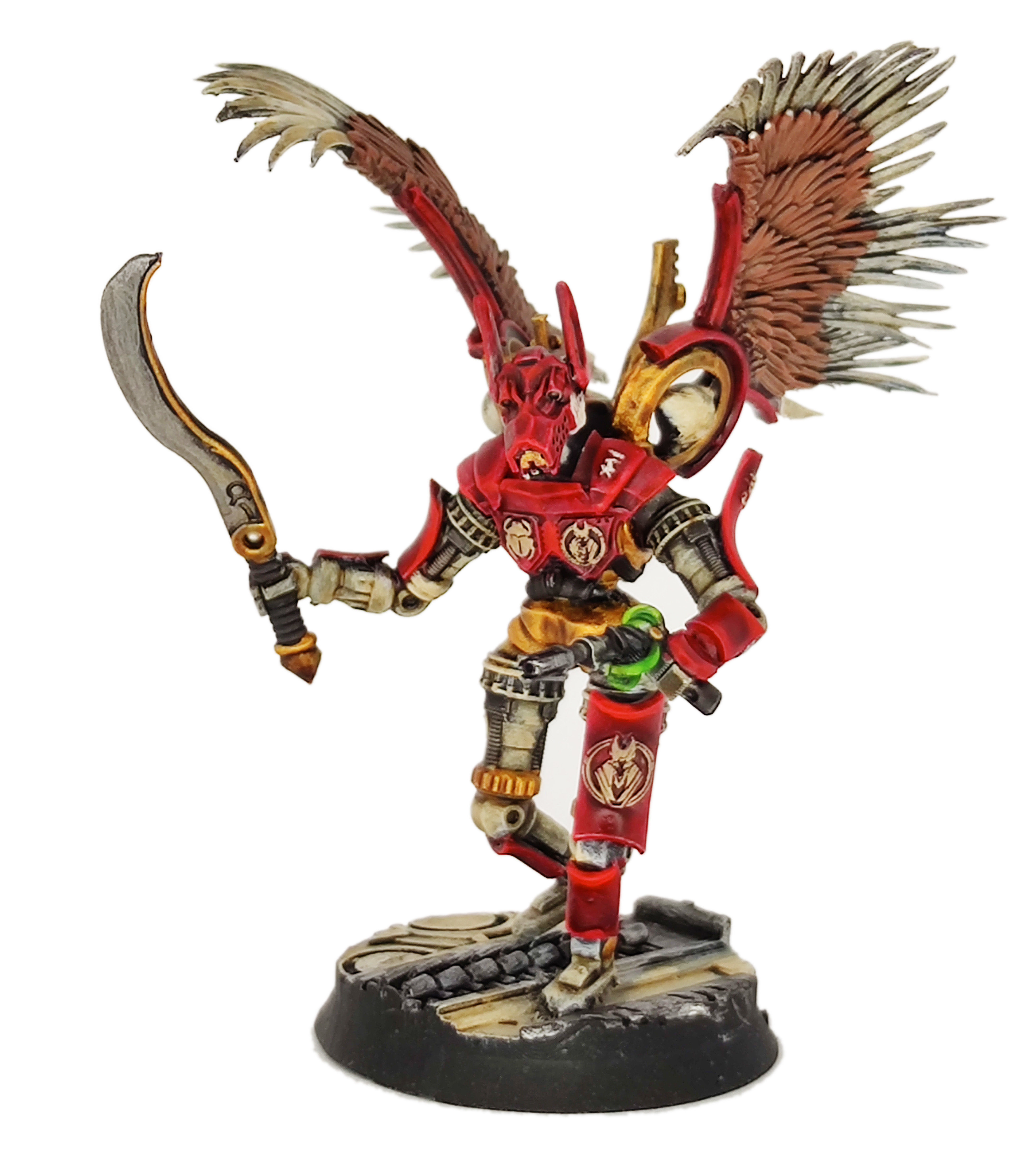 Anubis Akhet Athyr Assault Battle Drone modular miniatures 3D model 3D ...