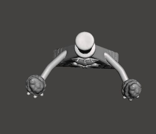 GRAVITY FALLS BILL CIPHER VINTAGE FIGURE MODEL STATUE EVIL 3D model 3D ...