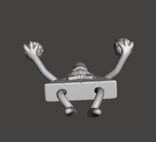 GRAVITY FALLS BILL CIPHER VINTAGE FIGURE MODEL STATUE EVIL 3D model 3D ...