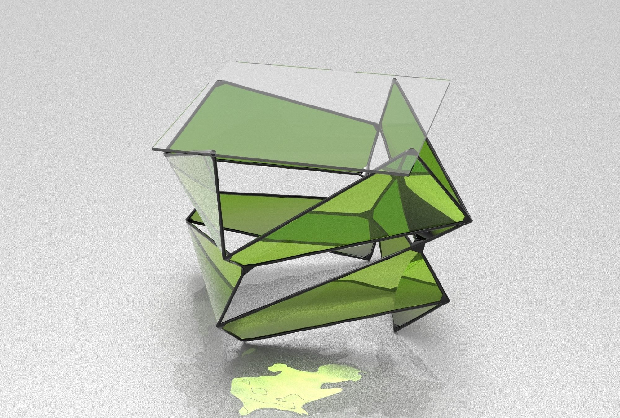 Parametric Table Design Grasshopper Rhino 3d Model Download 3D model ...