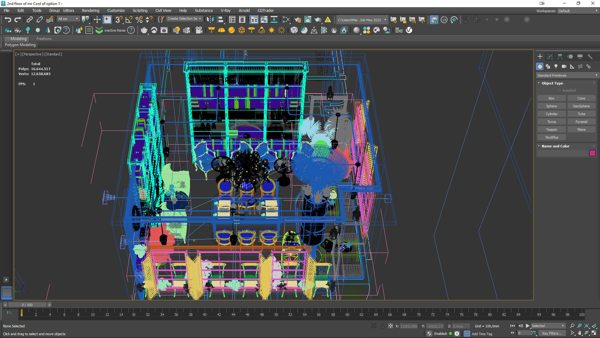 Classic office of mrK - Titan6 - MAX FBX OBJ SKP DEA Simlab 3D model ...