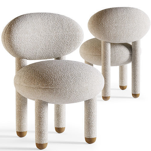 3D model CHAIR FLOCK CS1 VR / AR / low-poly | CGTrader