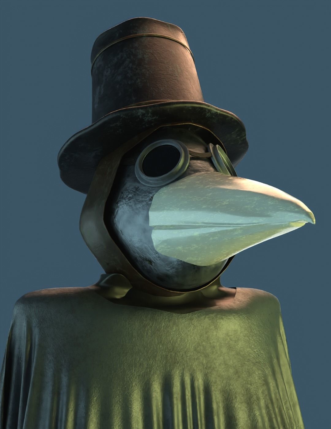 Plague Doctor free 3D model | CGTrader