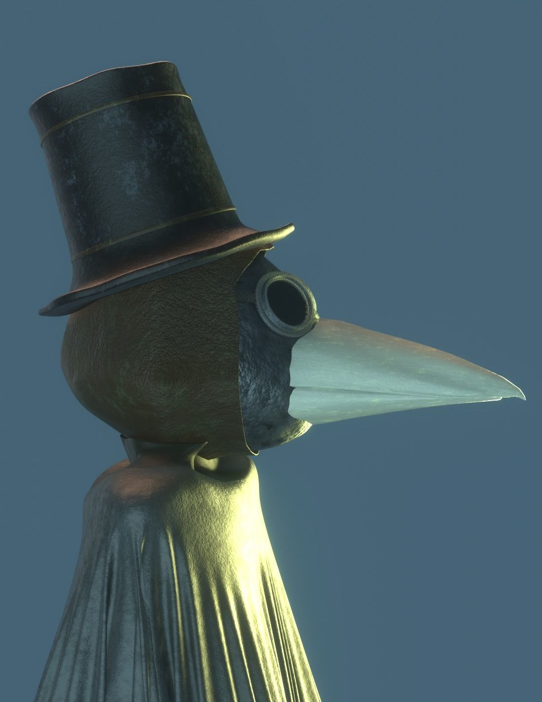 Plague Doctor free 3D model | CGTrader