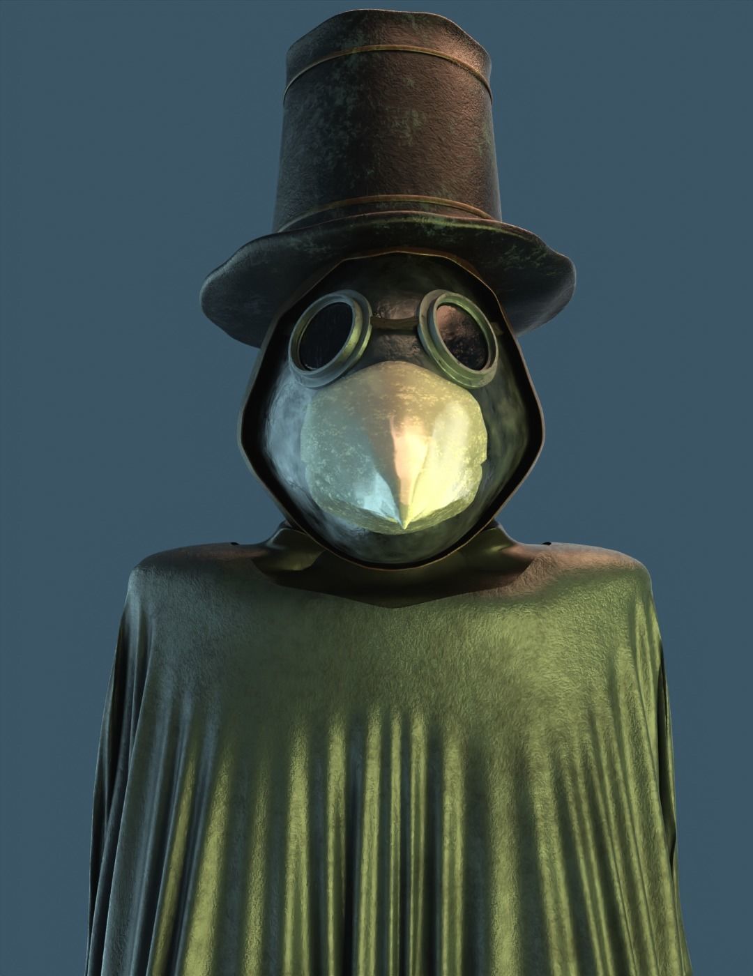 Plague Doctor free 3D model | CGTrader