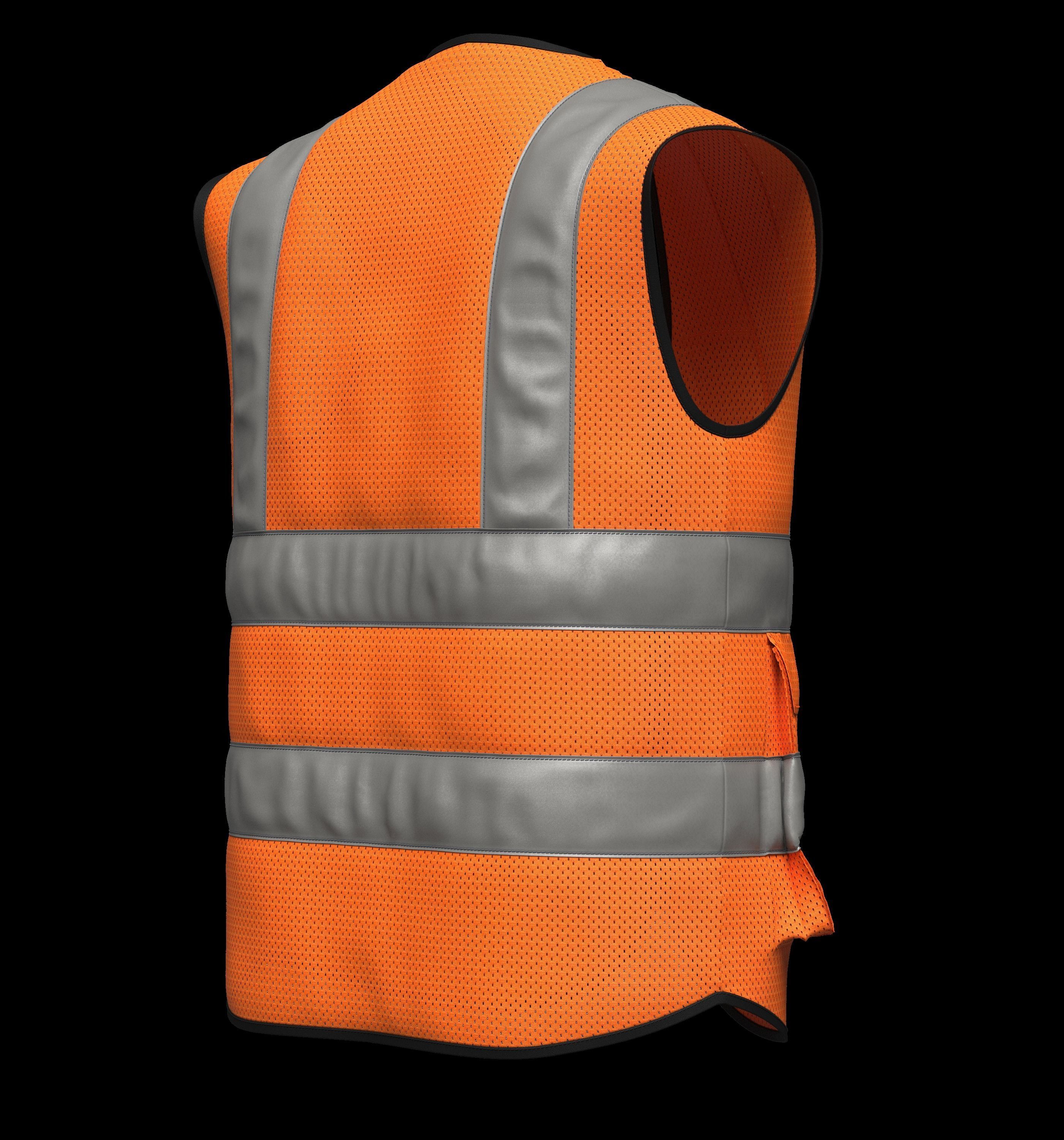 Safety Vest 3d Model 3D model | CGTrader