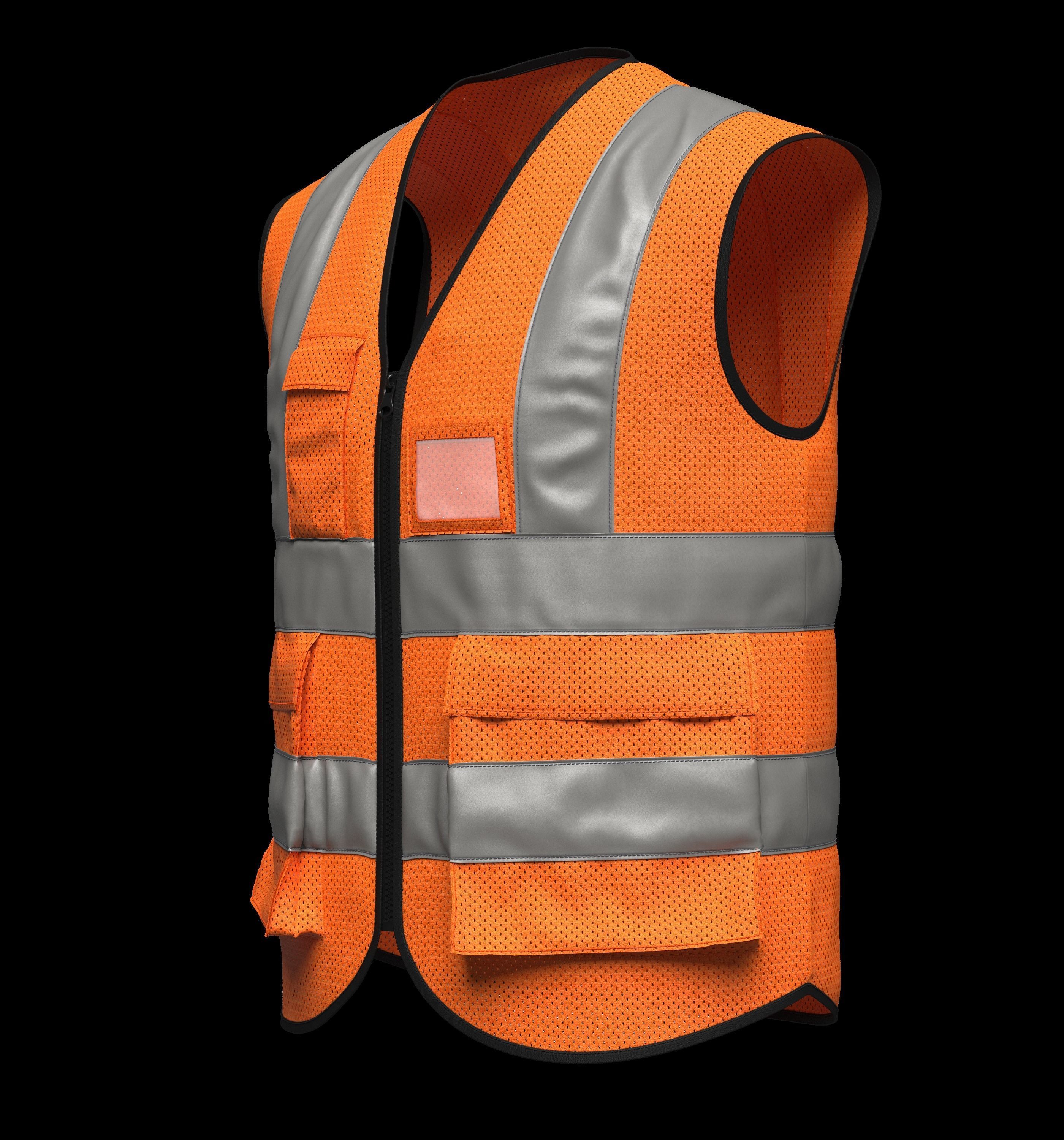 Safety Vest 3d Model 3D model | CGTrader