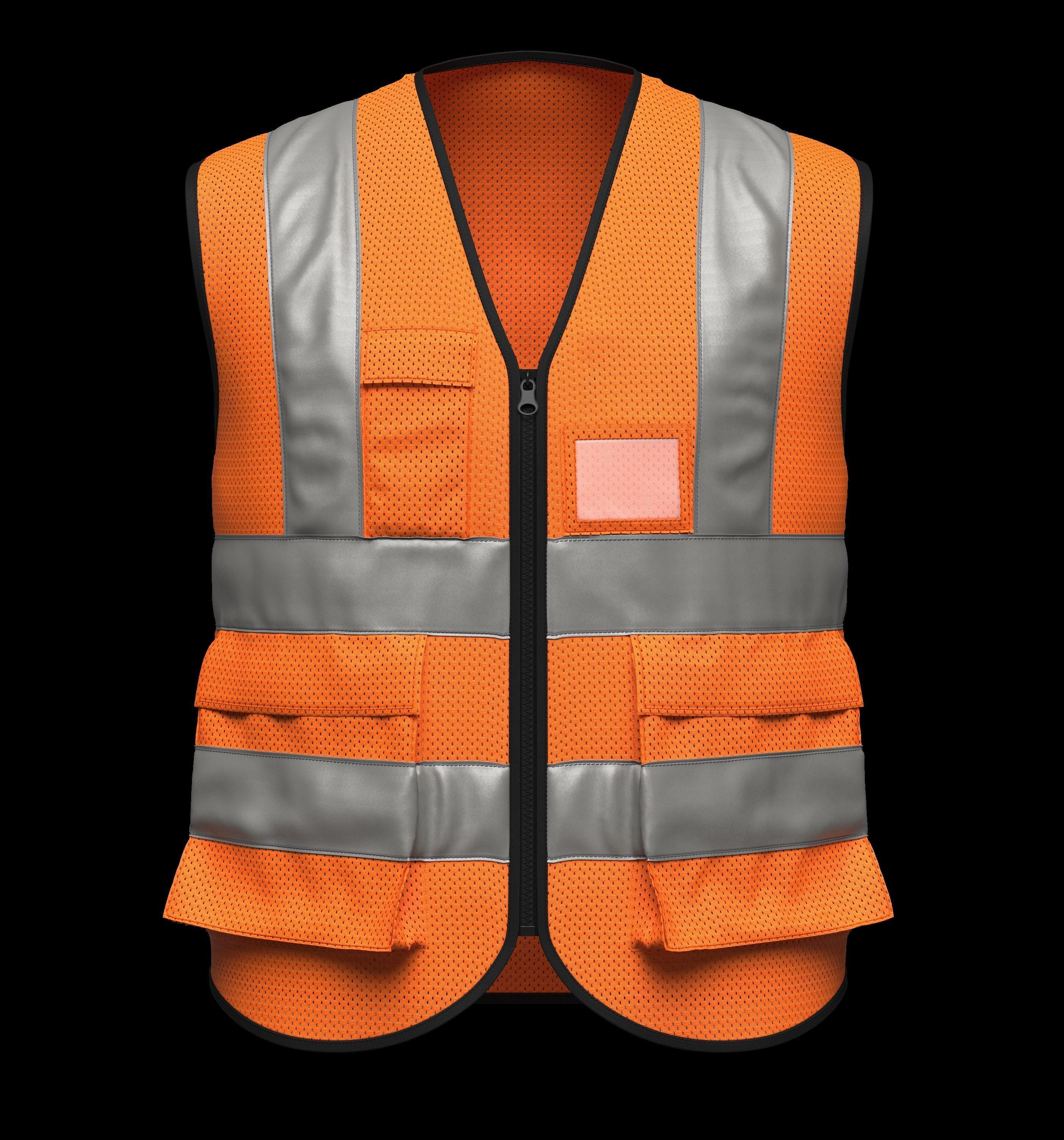 Safety Vest 3d Model 3D model | CGTrader