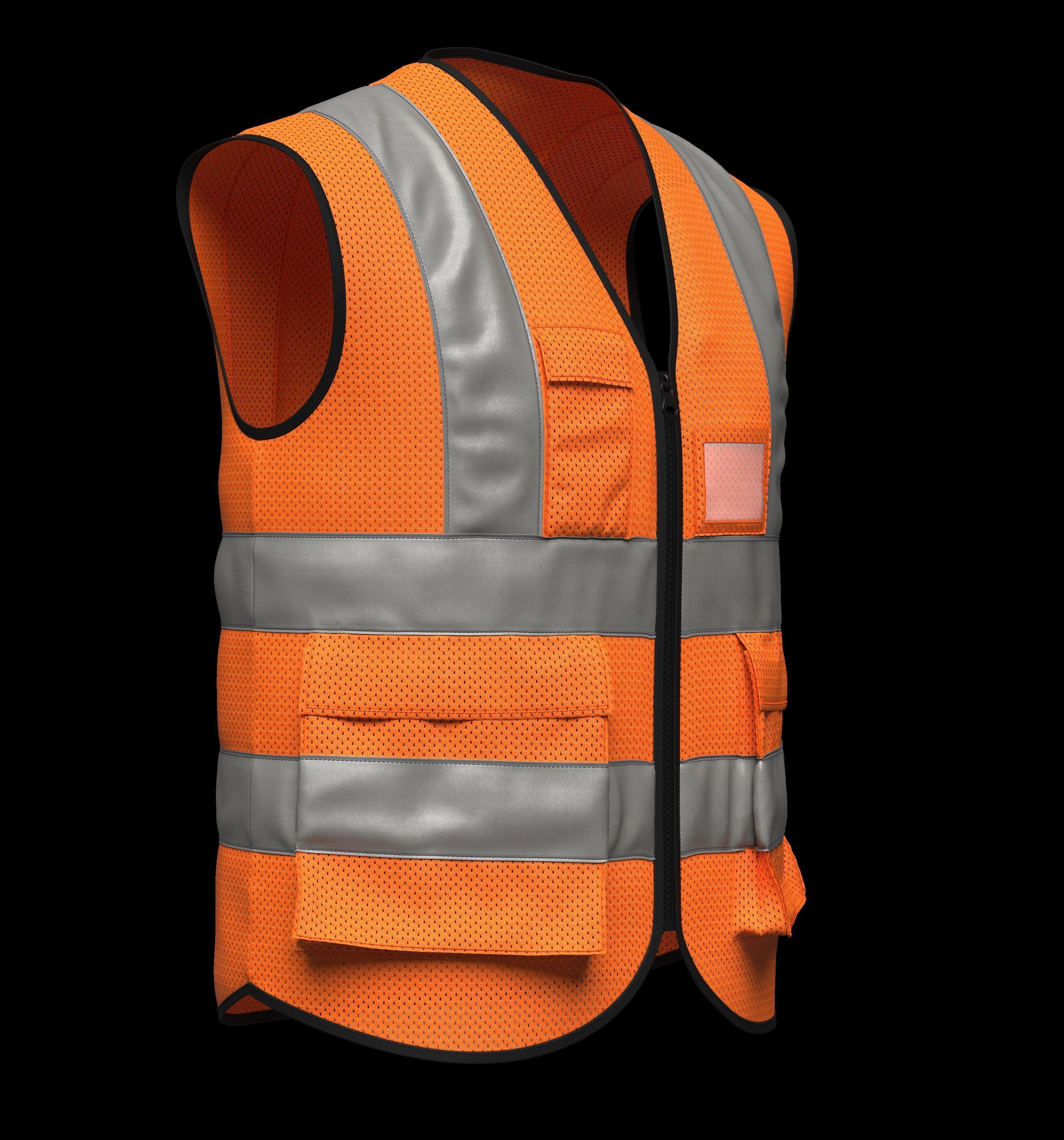 Safety Vest 3d Model 3D model | CGTrader