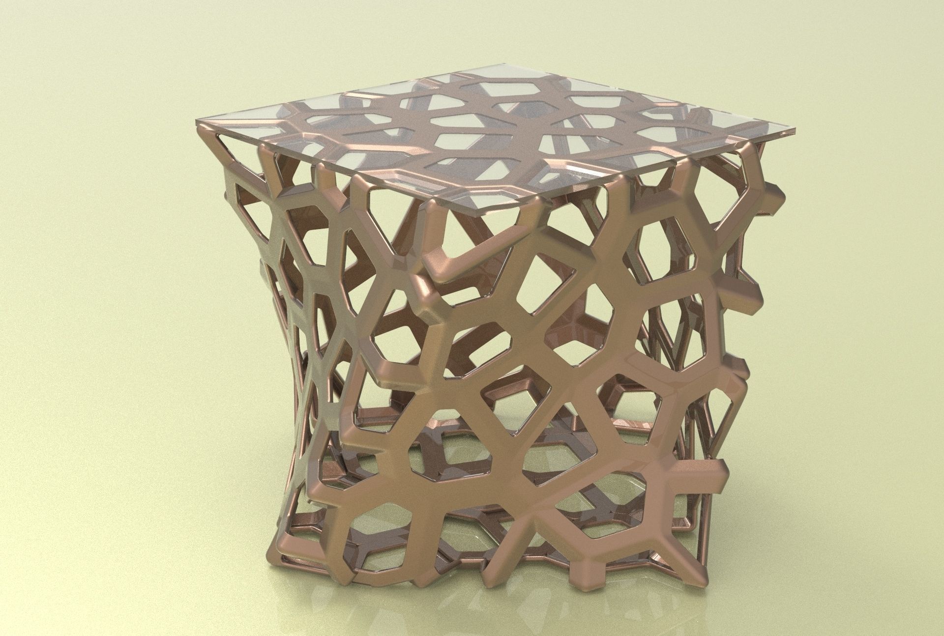 Parametric Table Design Grasshopper Rhino 3ds Download 3D model 3D ...