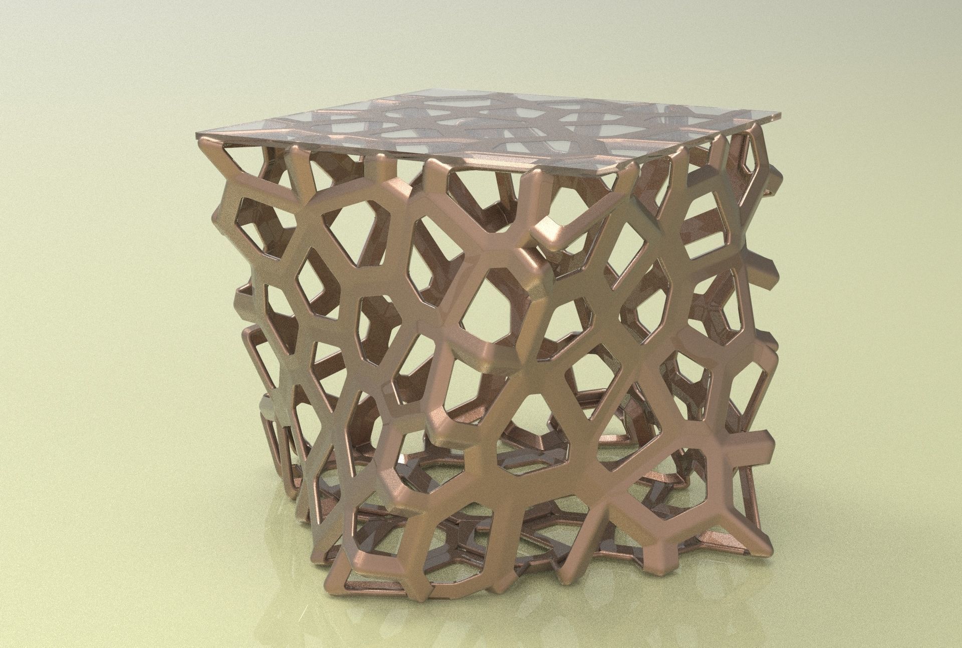 Parametric Table Design Grasshopper Rhino 3ds Download 3D model 3D ...