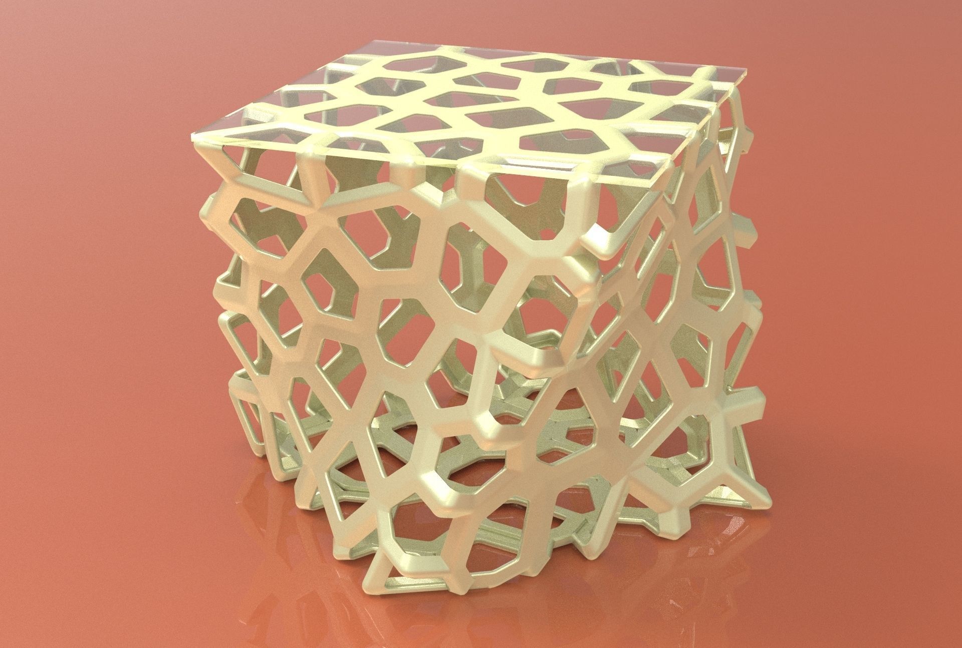 Parametric Table Design Grasshopper Rhino 3ds Download 3D model 3D ...