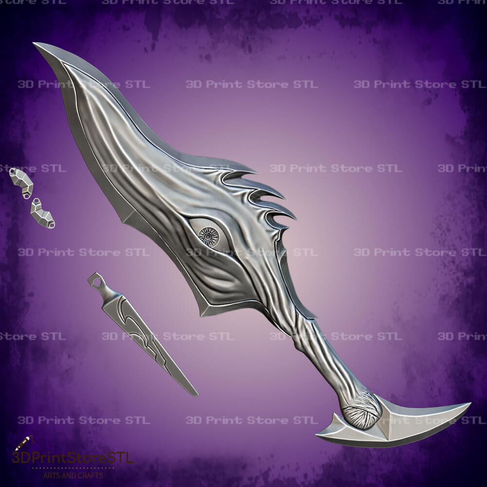Naafiri Dagger Cosplay League Of Legends - STL File 3D model 3D ...