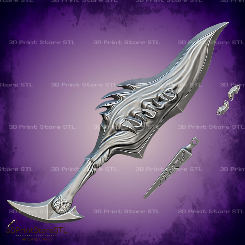 Naafiri Dagger Cosplay League Of Legends - STL File 3D model 3D ...