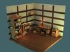 Stylized Room free 3D model | CGTrader