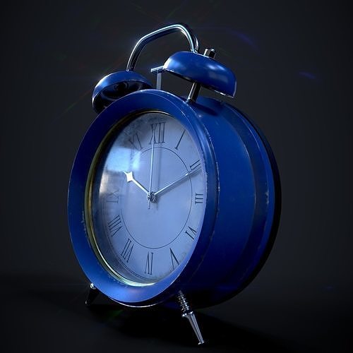 3D model Alarm Clock VR / AR / low-poly | CGTrader