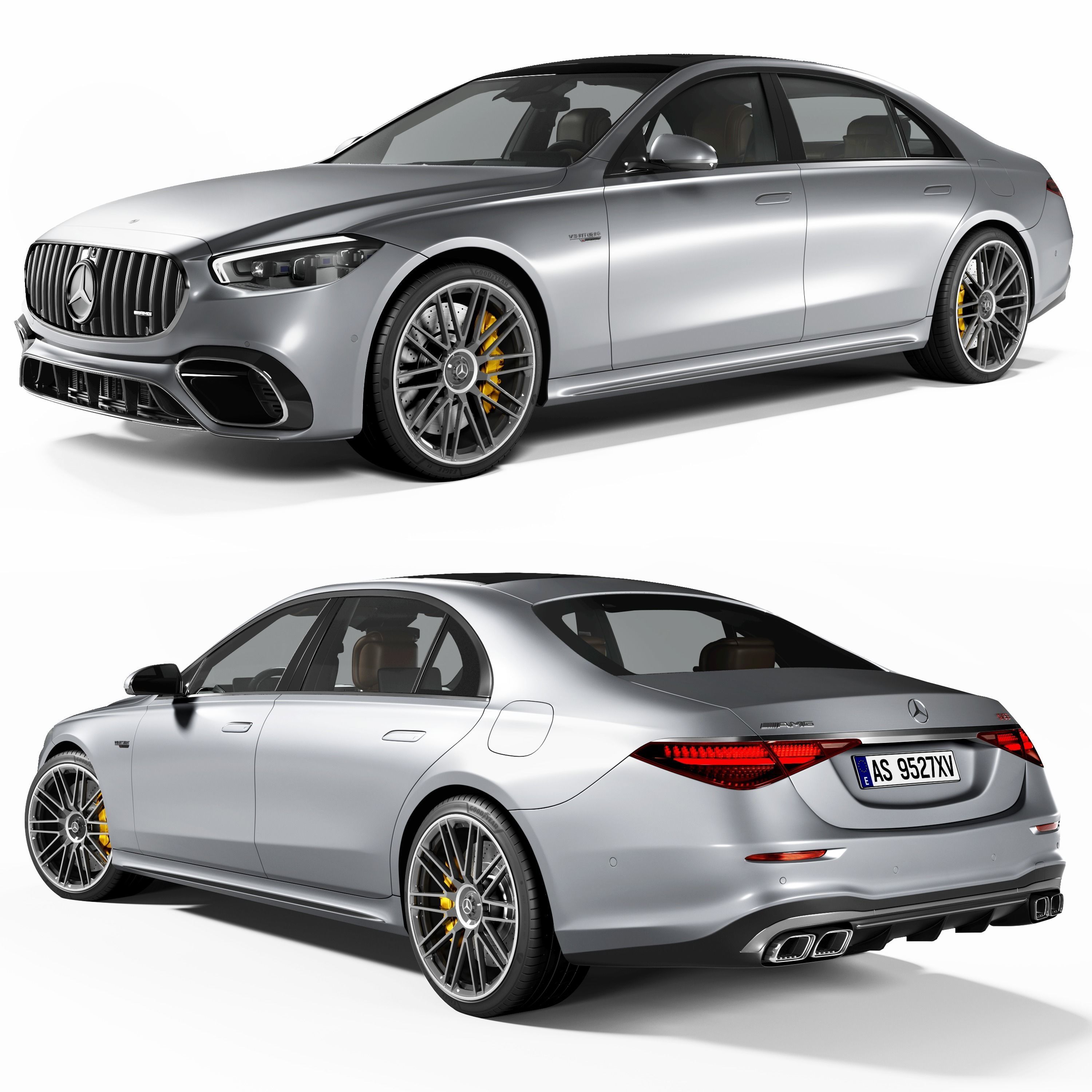 Mercedes Benz AMG S63 E Performance 3D model | CGTrader