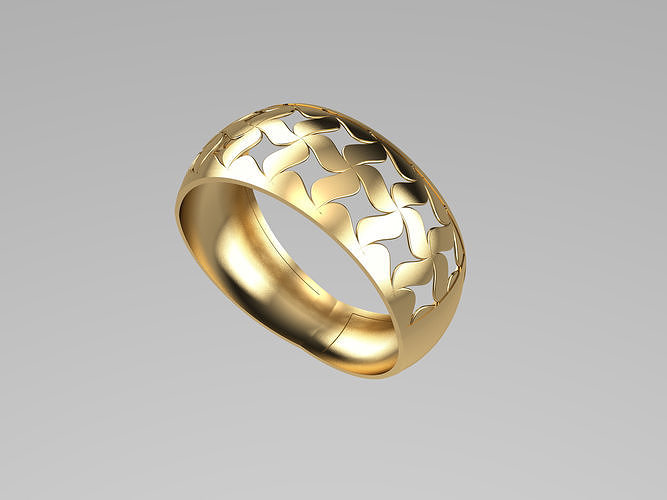 design ring gold 3D model 3D printable | CGTrader