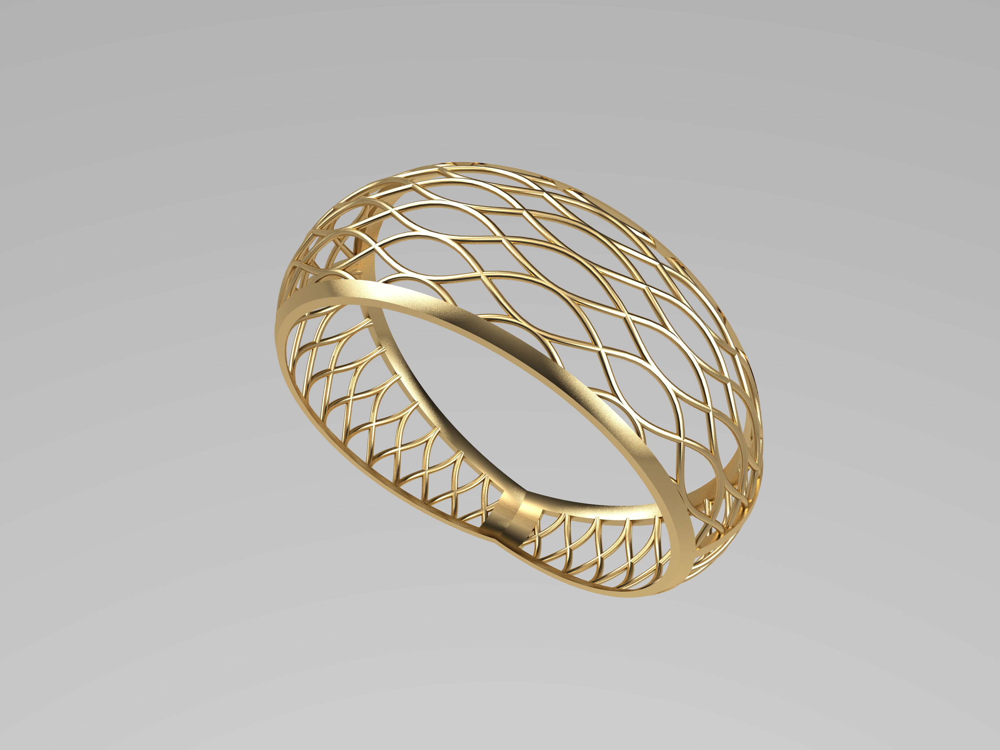 ring gold 2024 3D model 3D printable | CGTrader