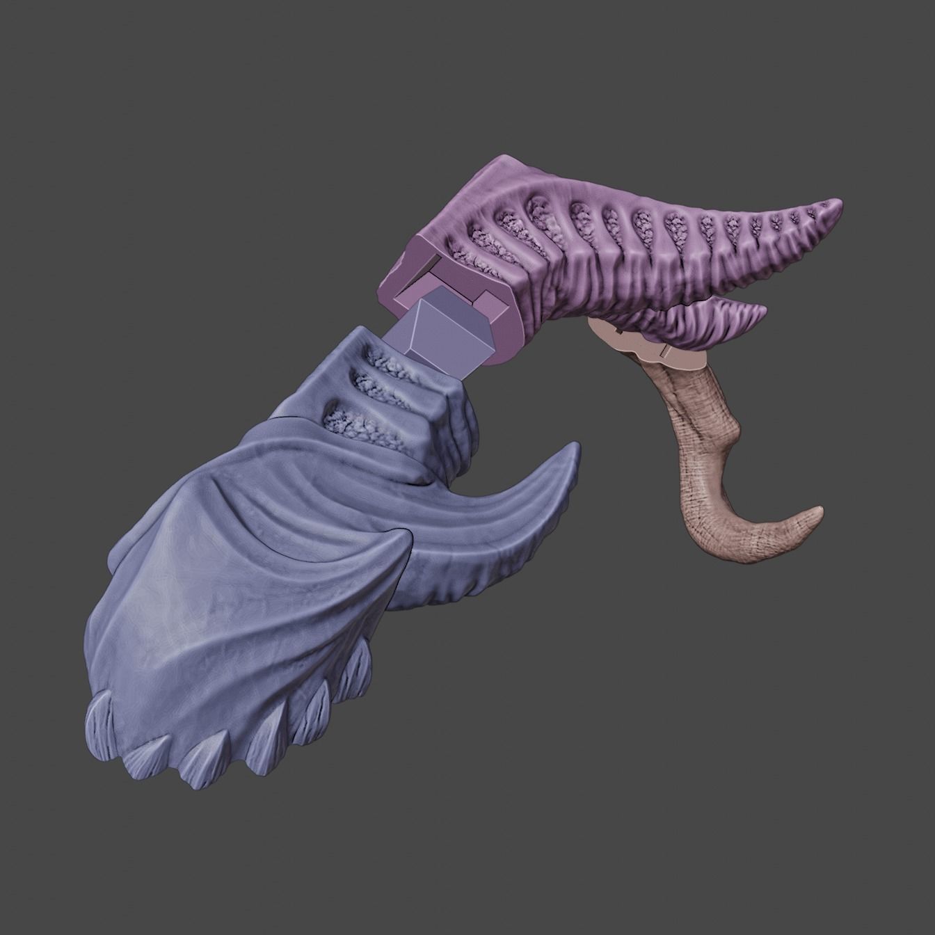 Fantasy Faerun Horns Set Baldurs Gate 3 3D model 3D printable | CGTrader