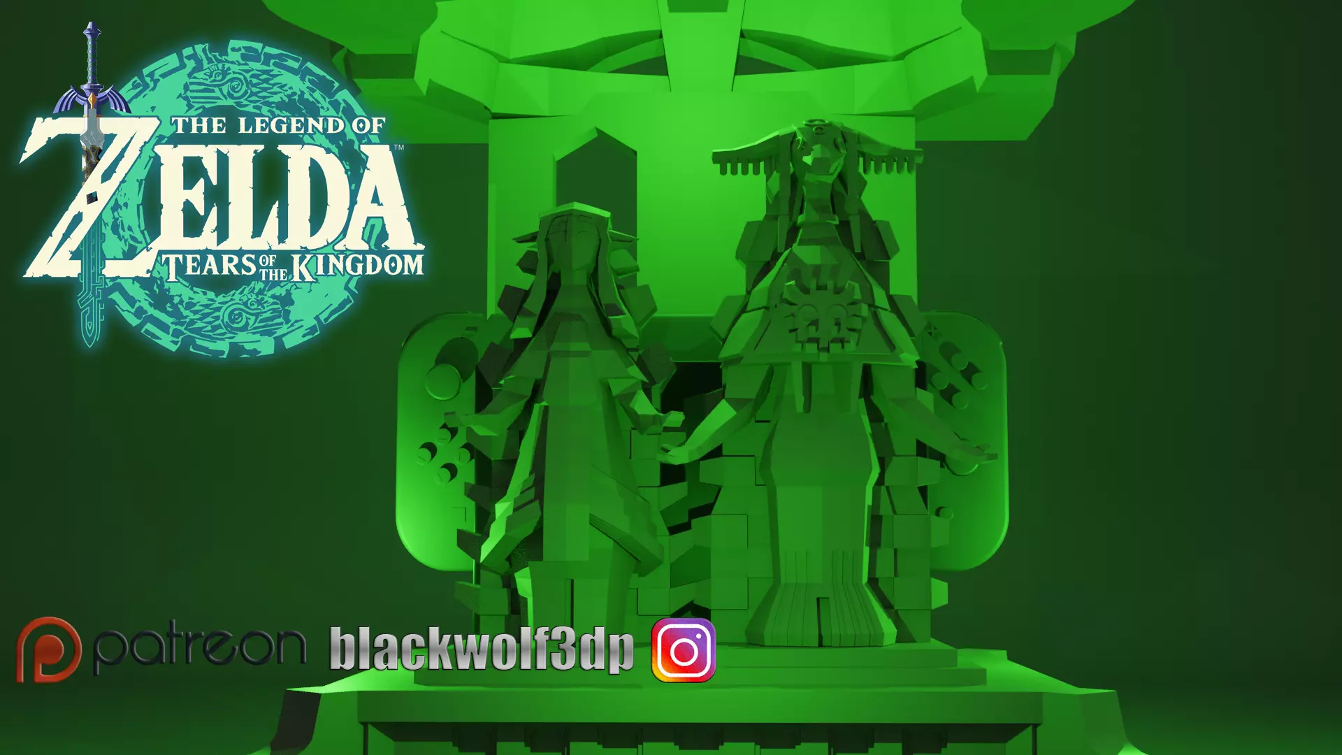 ZONAI TEMPLE TEMPLE DOCK HOLDER NINTENDO SWITCH ZELDA TOTK 3D model 3D ...