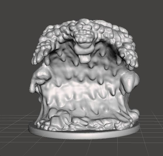 MUD ELEMENTAL MINIATURE MODEL FOR SCIFI OR FANTASY GAMES DND RPG 3D ...
