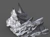 Ice shard mining rocks 3D model | CGTrader