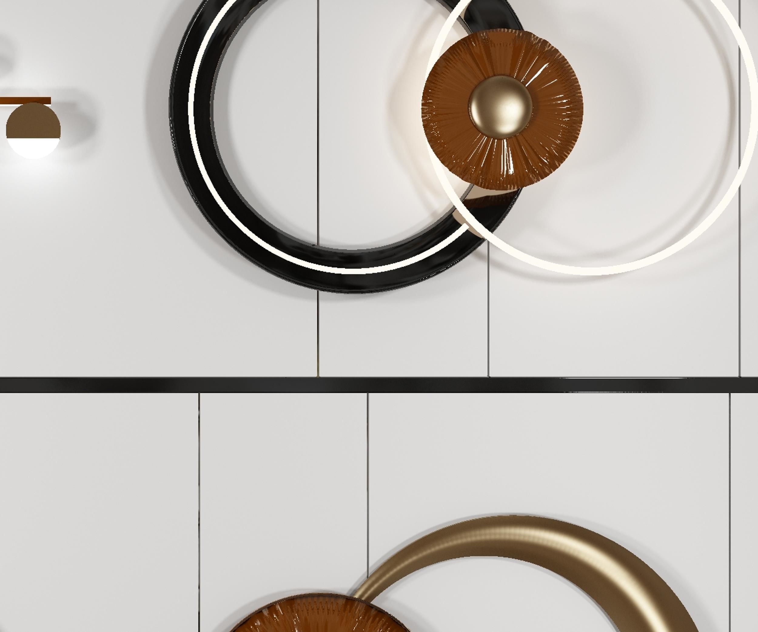 Wall Modern Luxury Hanger Light 3D model | CGTrader