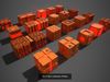 Sic-Fi Box Collection-PBR Asset with Unity Pack VR / AR / low-poly ...