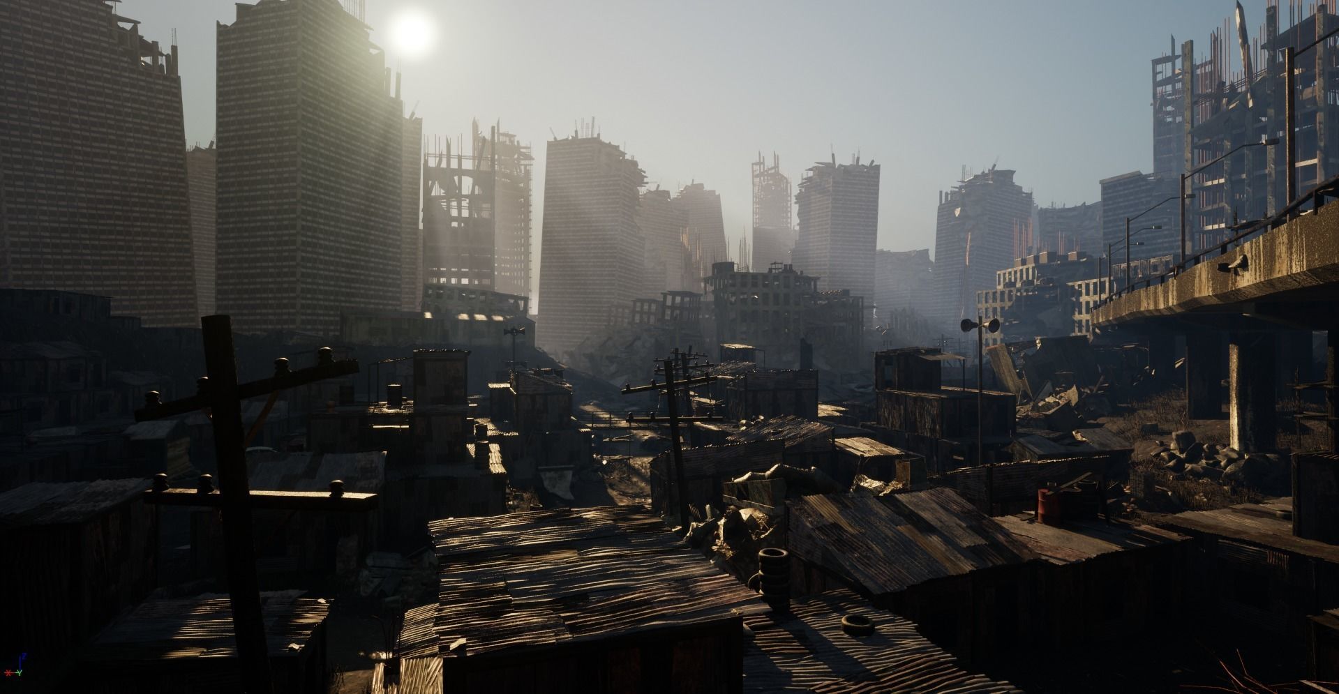 UE5 Post Apocalyptic City 3D model | CGTrader