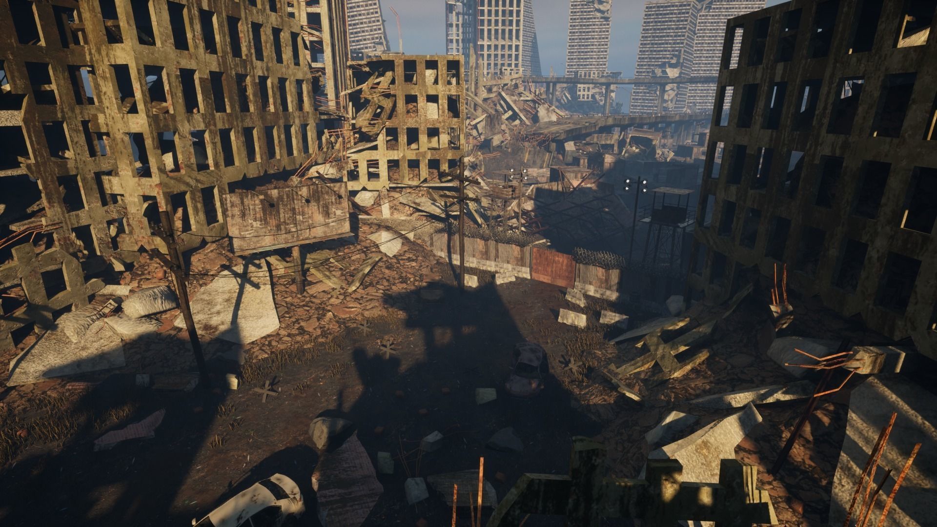 UE5 Post Apocalyptic City 3D model | CGTrader