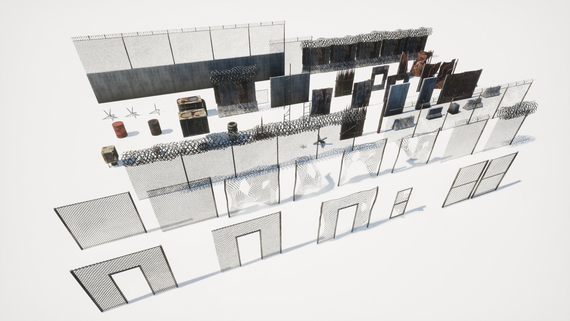 UE5 Post Apocalyptic City 3D model | CGTrader