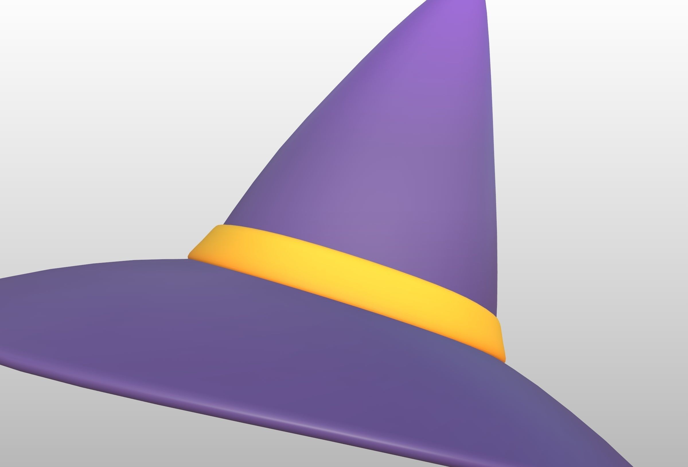 Hat037 Witch Hat 3D model | CGTrader