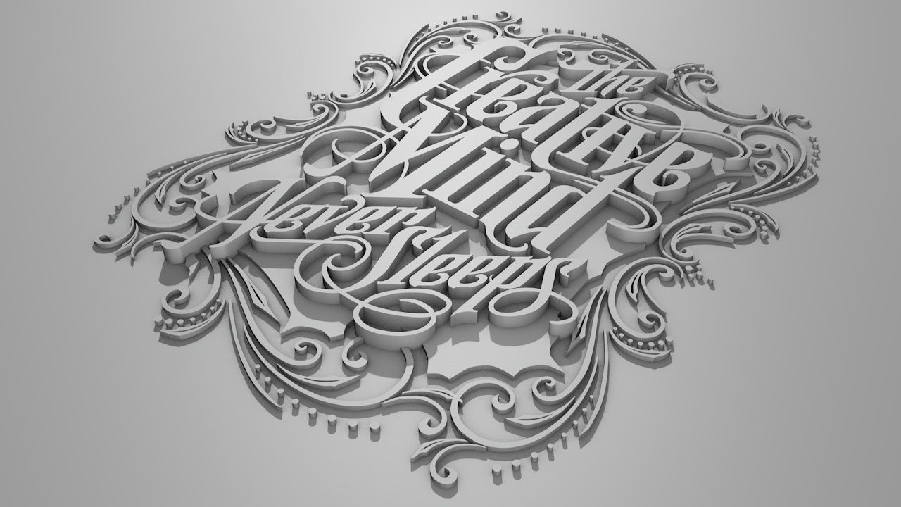 CREATIVE MIND 3D 3D model | CGTrader