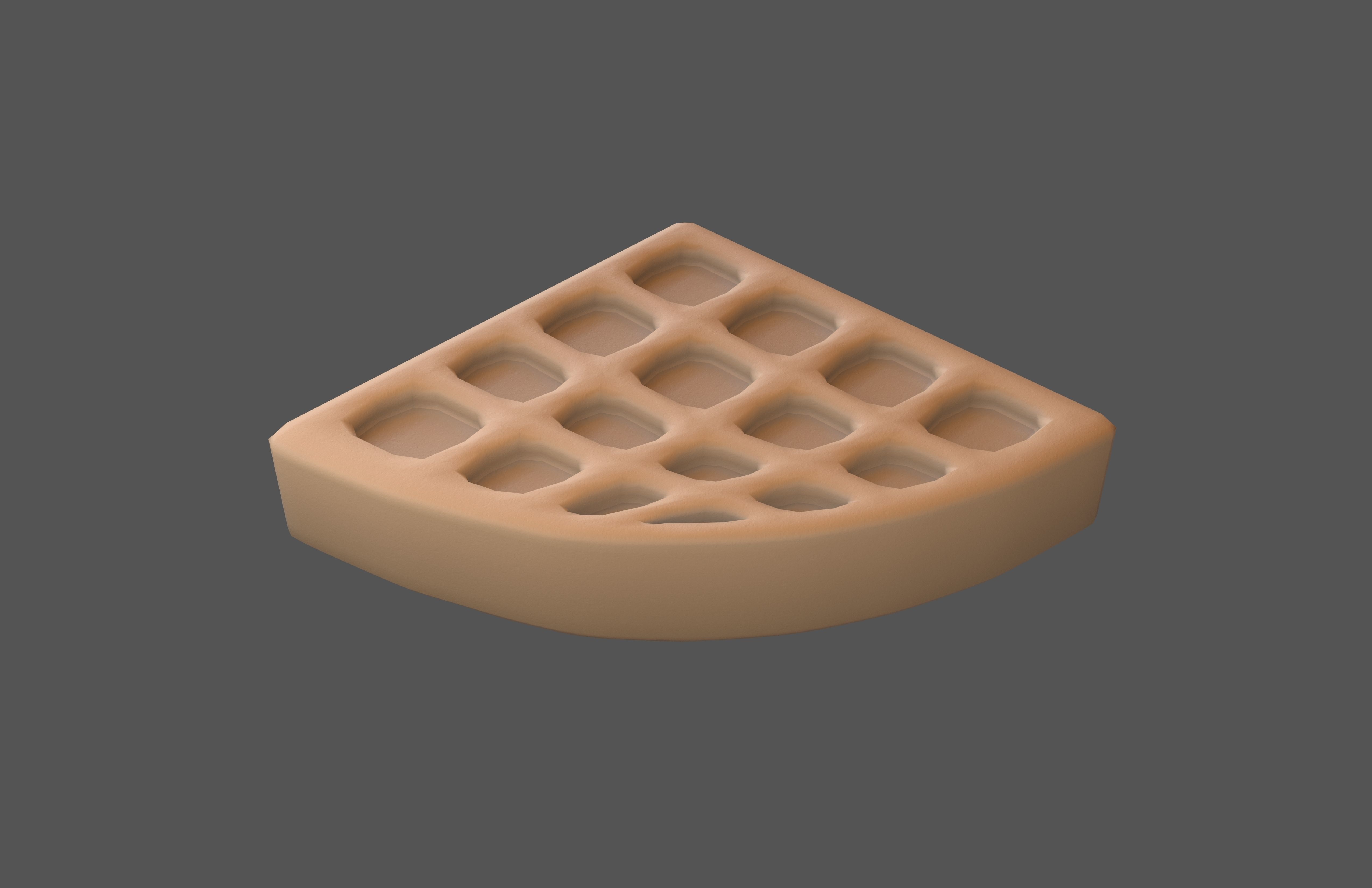 3D model Cartoon Wafer v2 002 VR / AR / low-poly | CGTrader