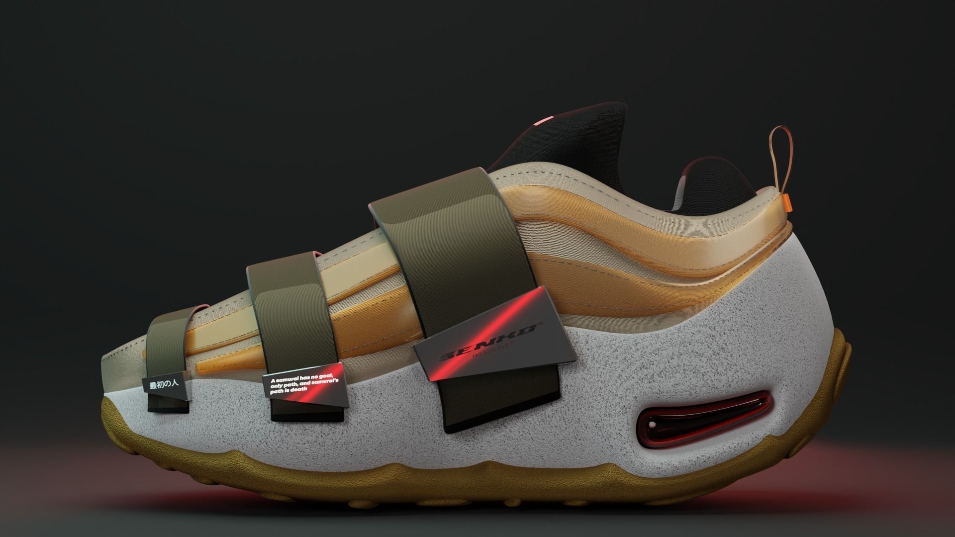 3D model Designer shoe futuristic VR / AR / low-poly | CGTrader