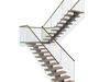 Steel Floating Stairs 3D model | CGTrader