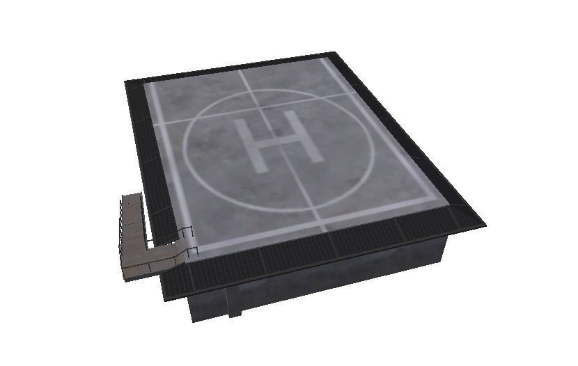 Free Helipad Game Ready free VR / AR / low-poly 3D model | CGTrader