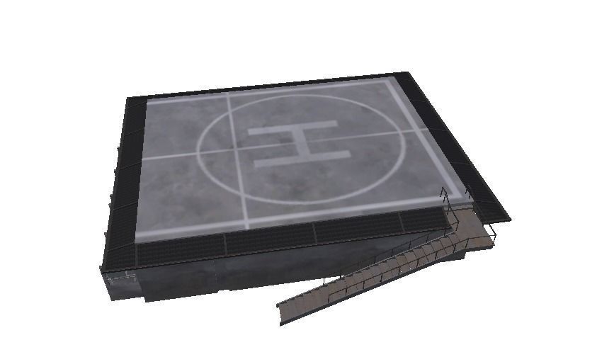 Free Helipad Game Ready free VR / AR / low-poly 3D model | CGTrader