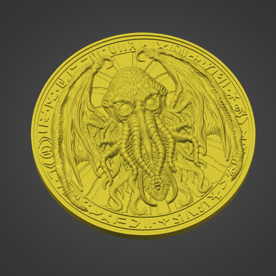 Cthulhu v1 3D model | CGTrader