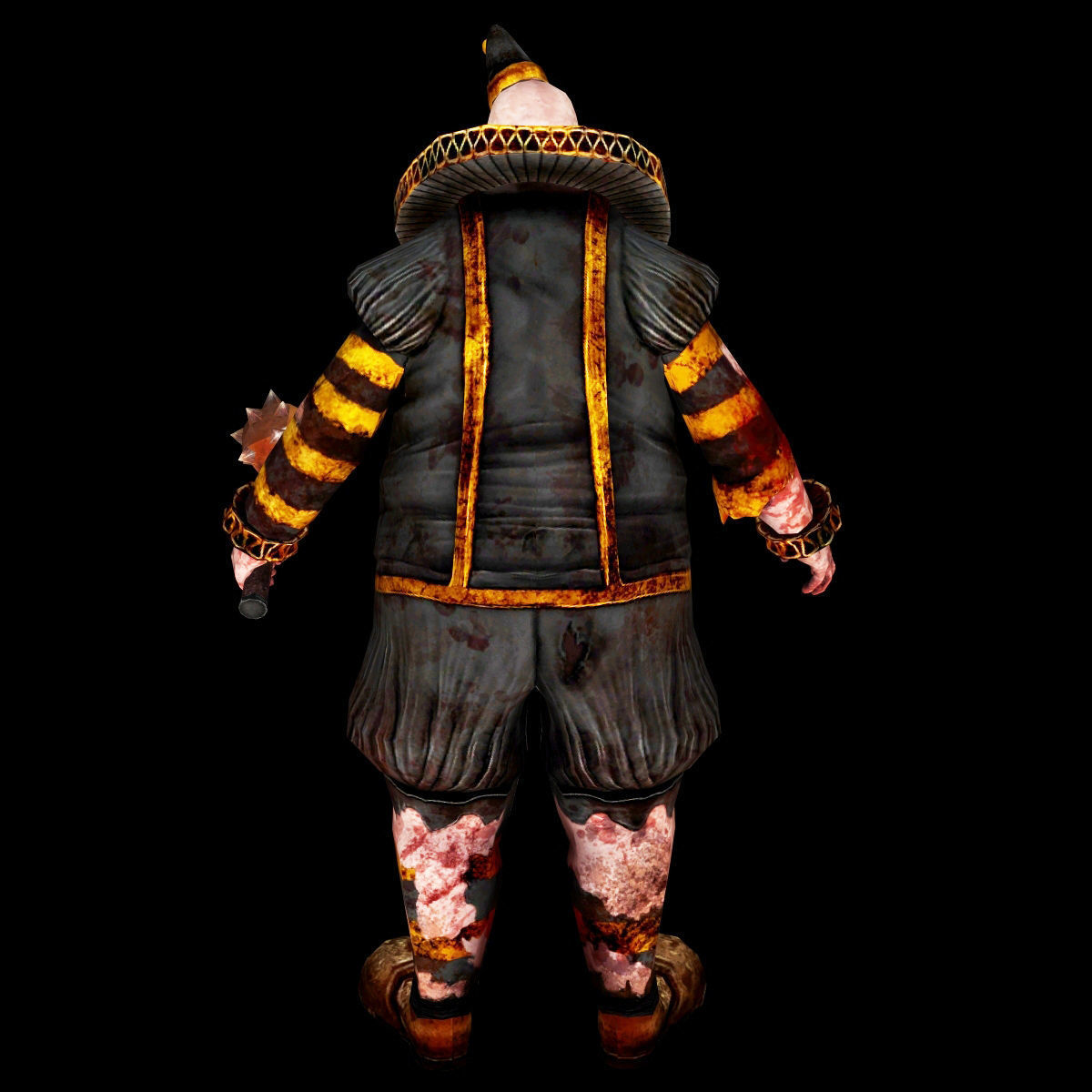 3D model scary monster joker VR / AR / low-poly | CGTrader