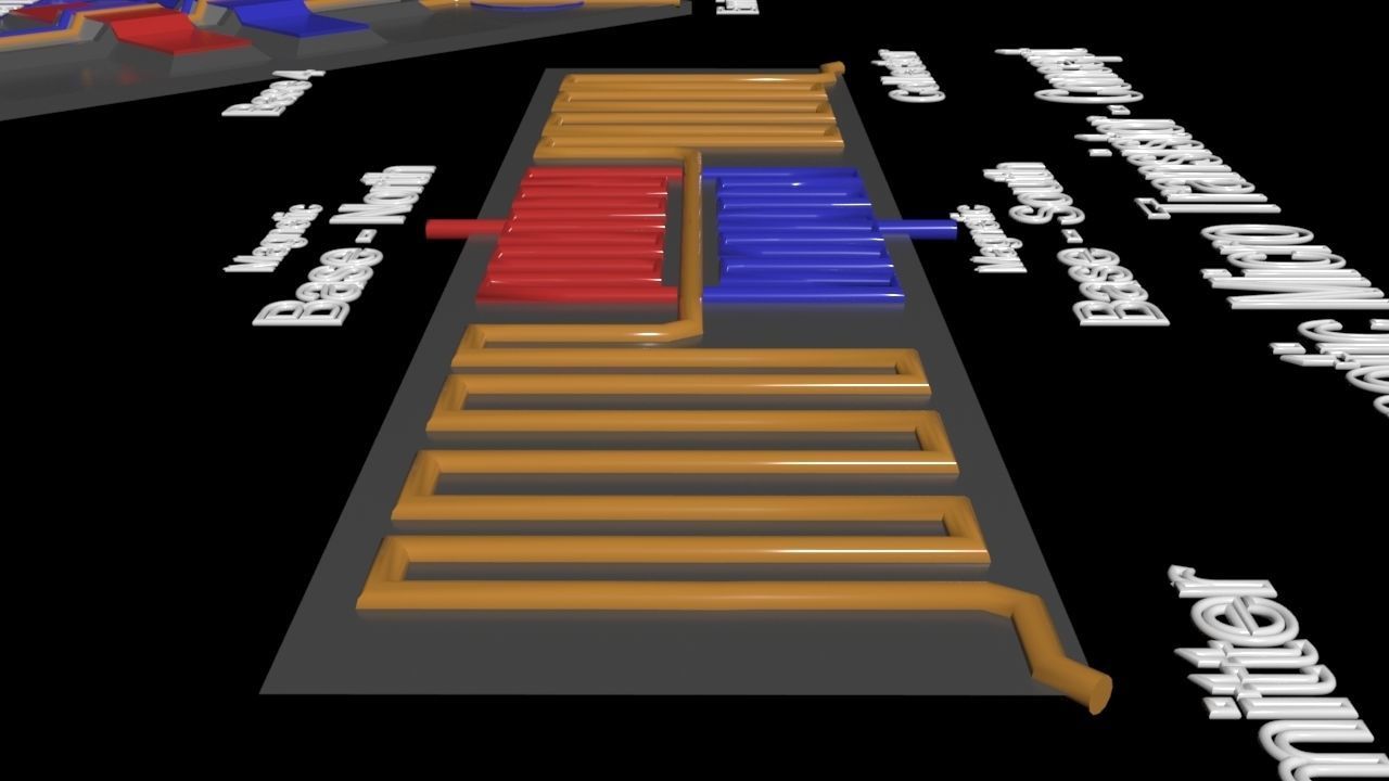 Triad of Semi Conductor Principles - Concept 3D model | CGTrader