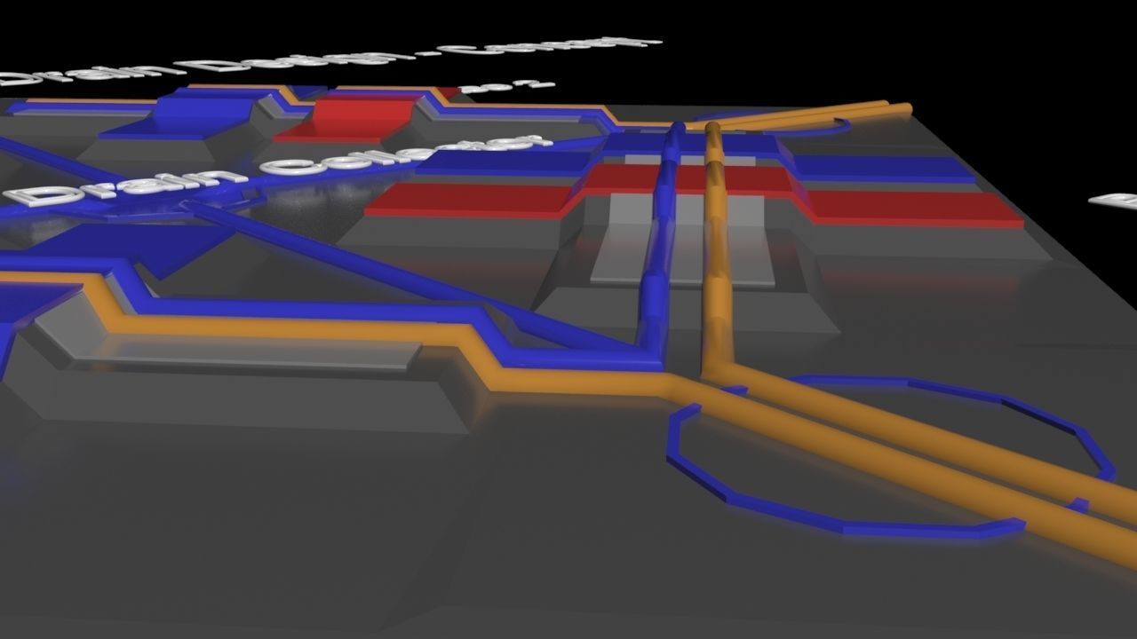 Triad of Semi Conductor Principles - Concept 3D model | CGTrader