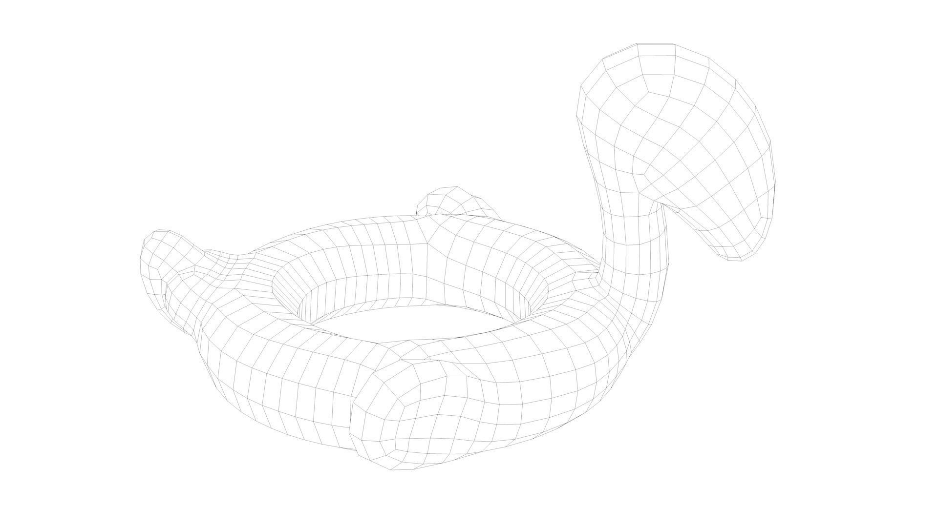 3D model Filamingo Pool Toy VR / AR / low-poly | CGTrader